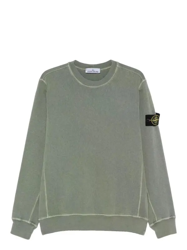 Stone Island Compass Badge Sweatshirt - Green
