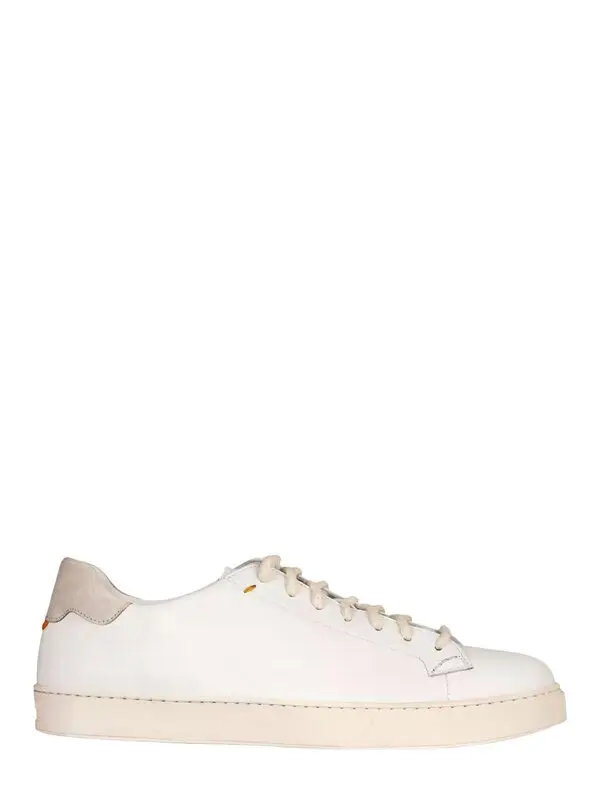 DOUCAL'S Leather Sneakers - White