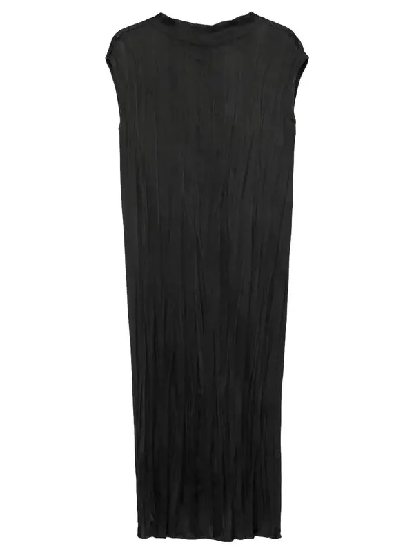 Antonelli Firenze Satin Midi Dress - Black