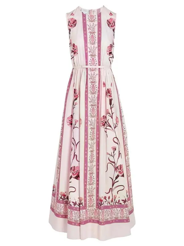 Giambattista Valli Floral-print Dress - Pink