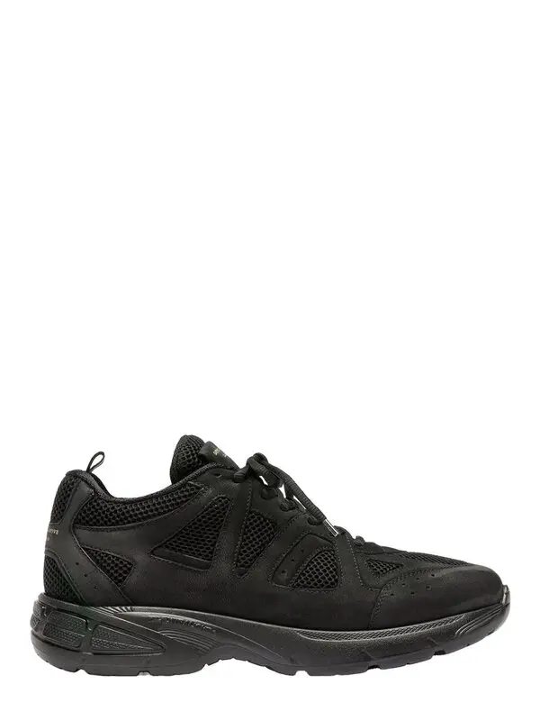 Officine Creative Leather Sneakers - Black