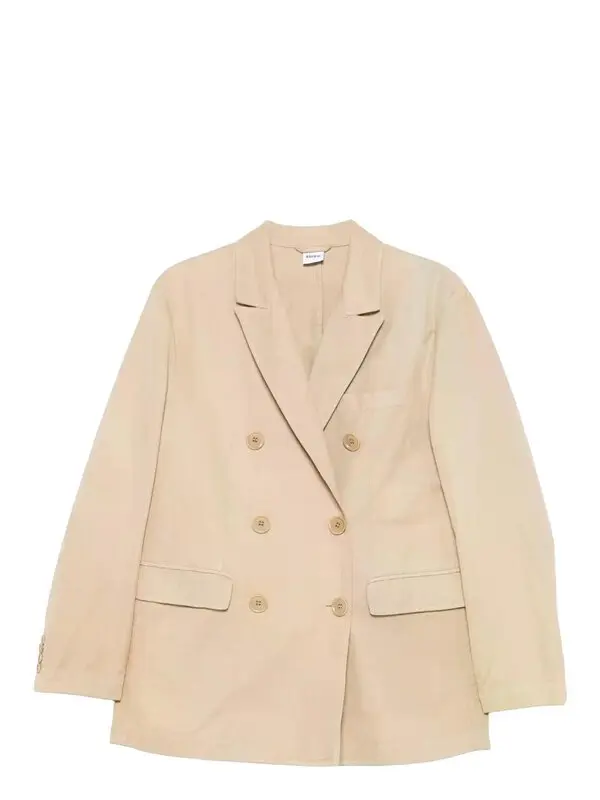 Aspesi Double-breasted Blazer - Neutrals