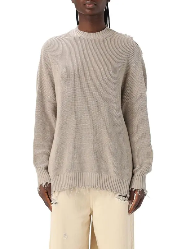 ANIYE BY Distressed Sweater - Beige