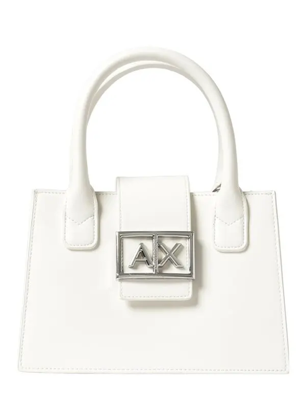 Armani Exchange Mini Bag With Logo Detail - Orange