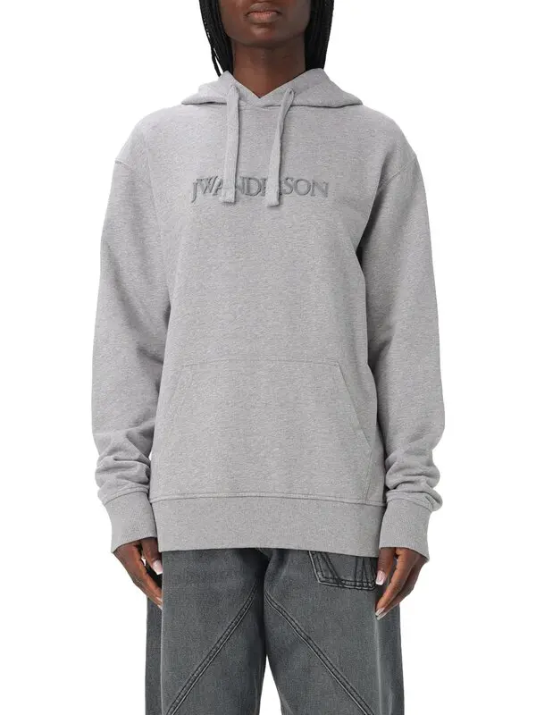 JW Anderson Logo Hoodie - Grey