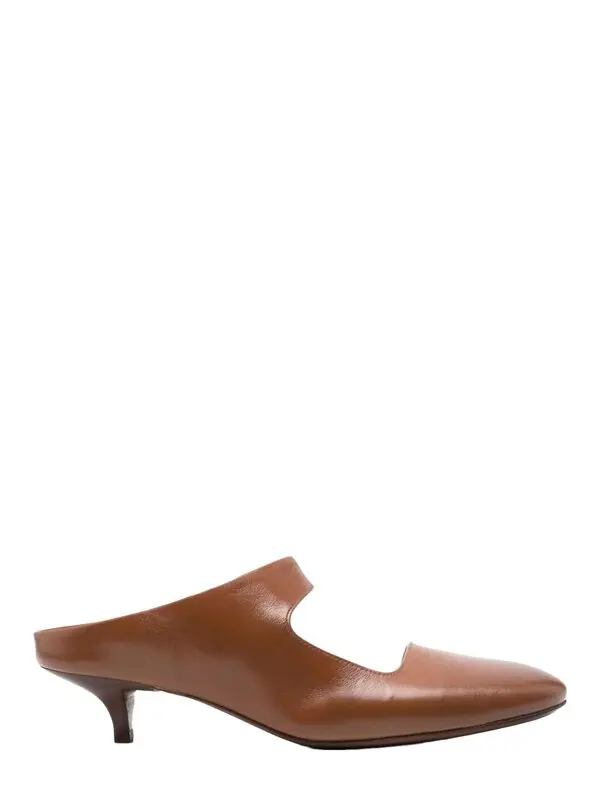 Marsèll Leather Mules - Brown