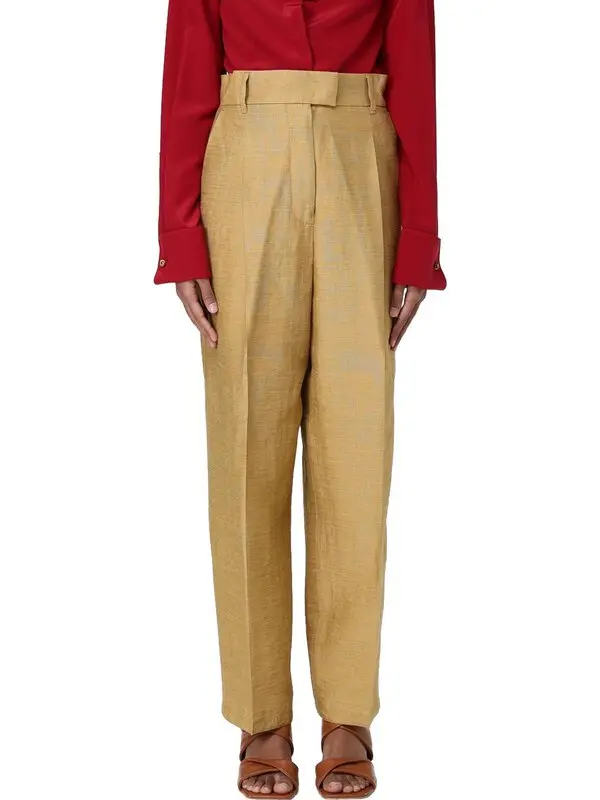 Max Mara Tailored Trousers - Gold