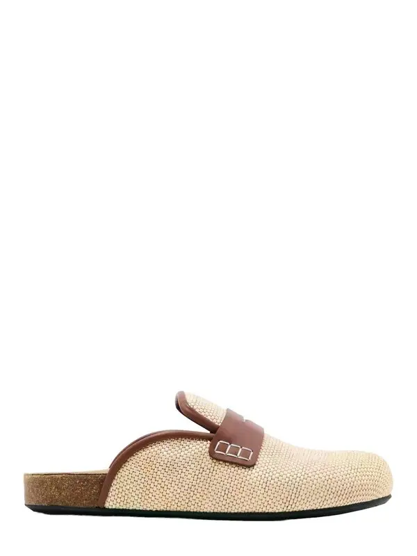 JW Anderson Canvas Mules - Neutrals
