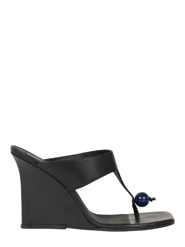 Etro 90mm Wedge Sandals - Black