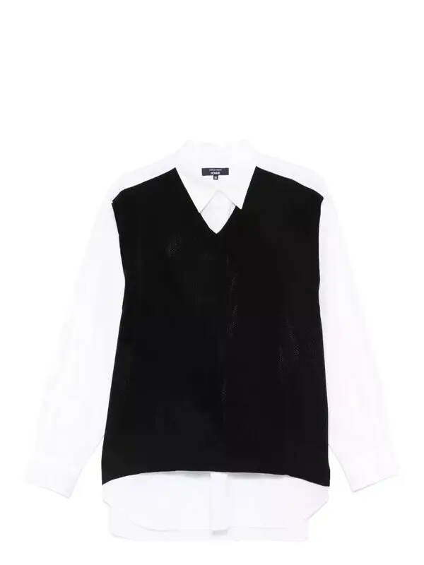 Comme Des Garçons Layered Shirt - White