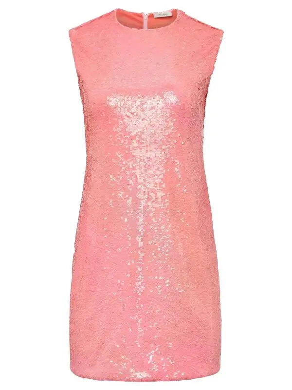 JW Anderson Sequinned Mini Dress - Pink