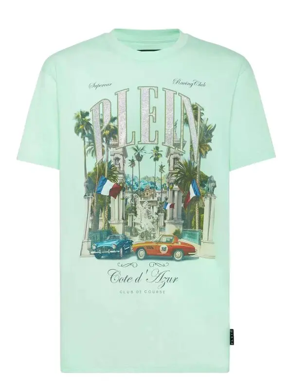 Philipp Plein Club The Course Stones T-shirt - Green
