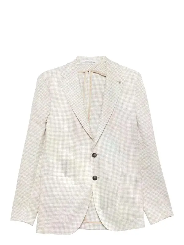 Tagliatore Houndstooth-pattern Blazer - Neutrals
