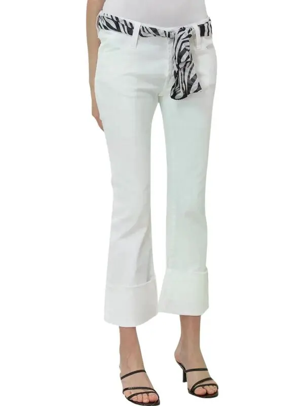 MAURIZIO MASSIMINO Simona Jeans - White