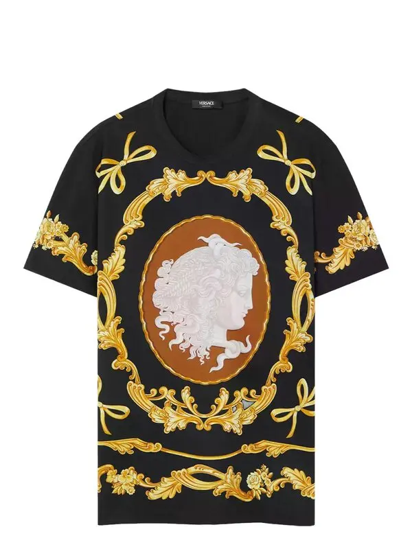 Versace Cameo T-shirt - Black