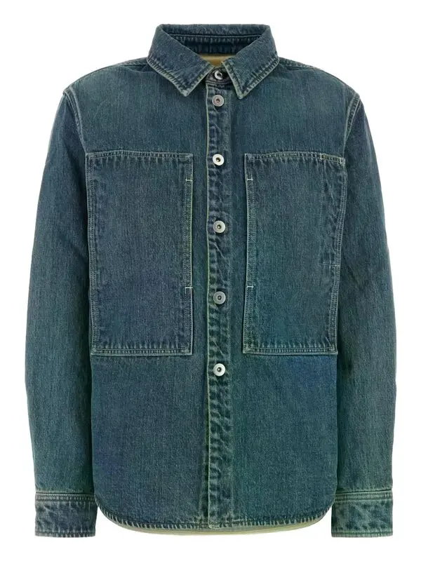 JIL SANDER Denim Oversized Shirt - Blue