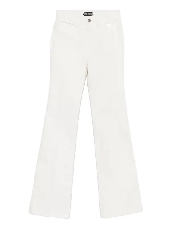 TOM FORD Wide-leg Jeans - White