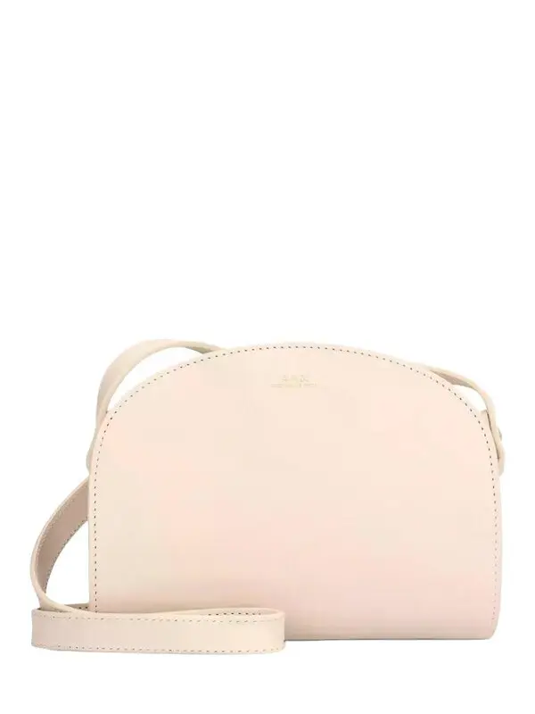 A.p.c. Mini Demi-lune Cross Body Bag - Neutrals