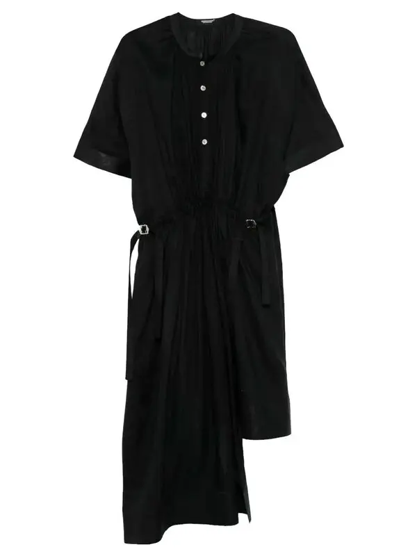 UNDERCOVERISM Linen Shirtdress - Black
