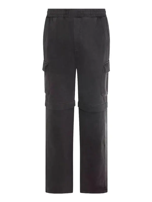 DAILY PAPER Cotton Cargo Trousers - Black