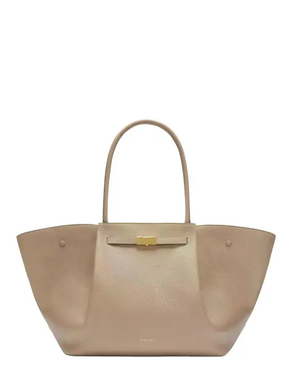 DEMELLIER Large New York Tote Bag - Neutrals