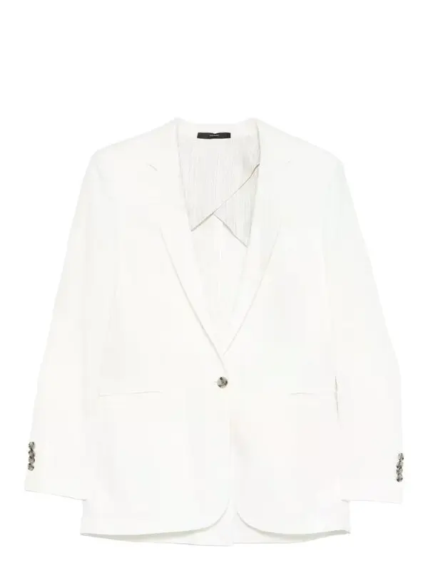 Paul Smith Linen Blazer - White