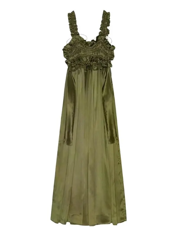 Cecilie Bahnsen Giovanna Dress - Green