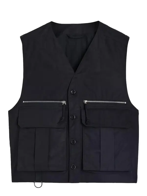 LEMAIRE Technical Gilet - Black