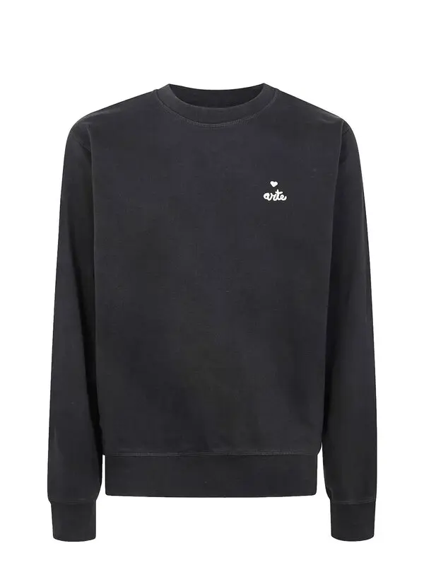 ARTE ANTWERP Cotton Sweatshirt - Black