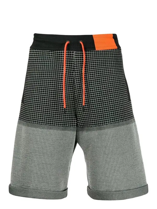 Nike Contrast Drawstring Shorts - Black