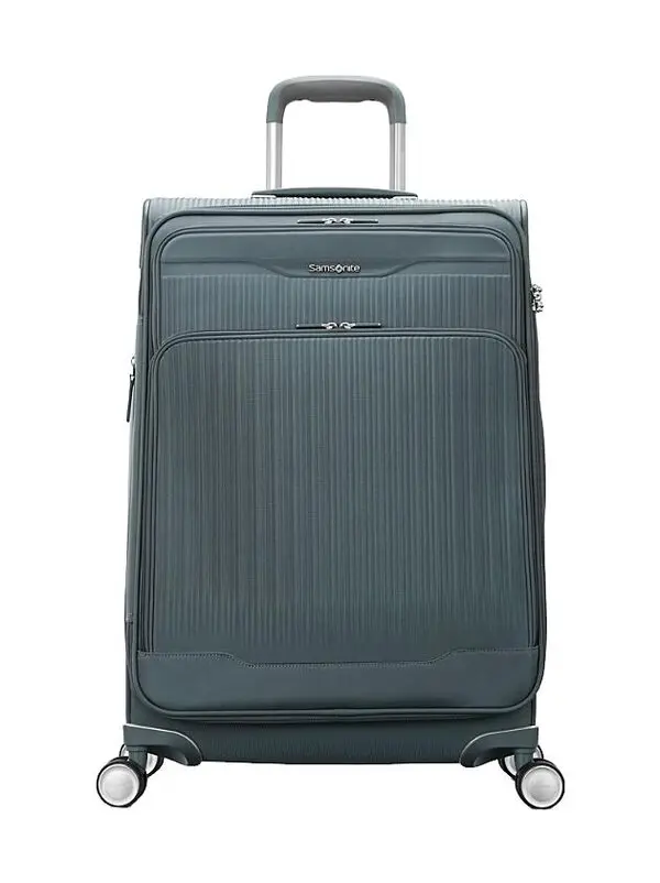 SAMSONITE Silhouette 18 Softside Medium Spinner Suitcase - Slate Blue