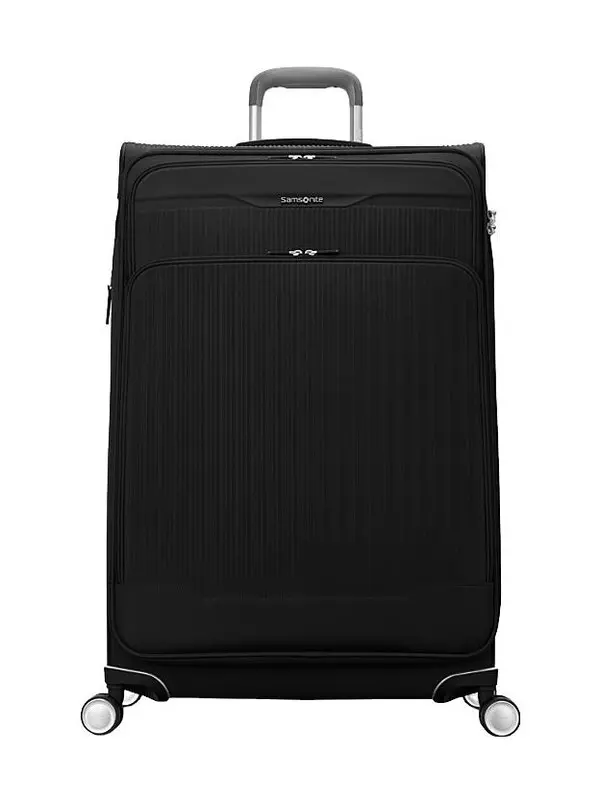 SAMSONITE Silhouette 18 Softside Large Spinner Suitcase - Black