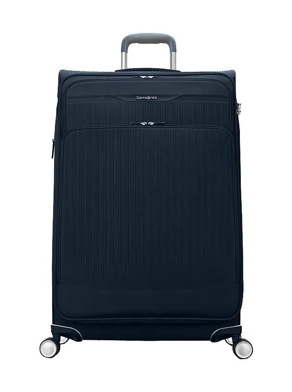 SAMSONITE Silhouette 18 Softside Large Spinner Suitcase - Deep Navy