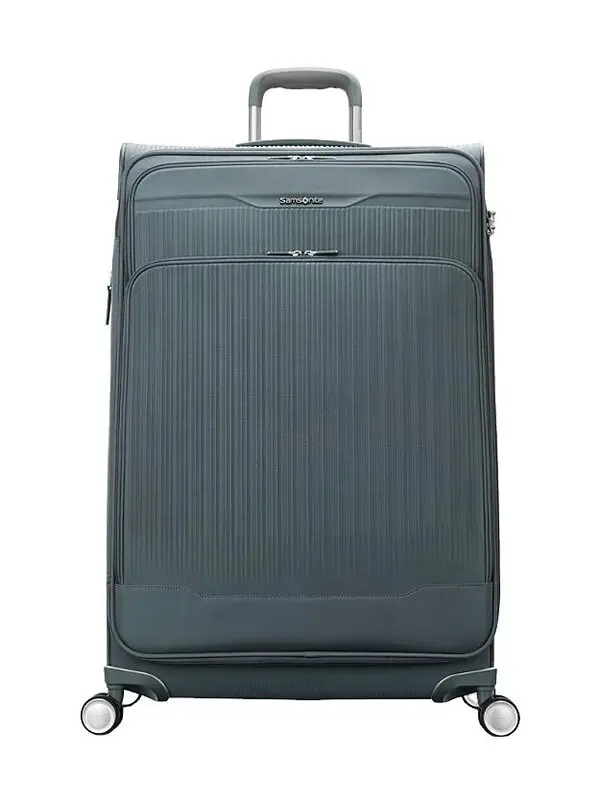 SAMSONITE Silhouette 18 Softside Large Spinner Suitcase - Slate Blue