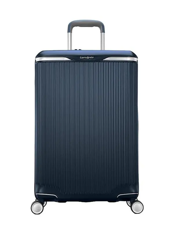 SAMSONITE Silhouette 18 Hardside Medium Spinner Suitcase - Deep Navy