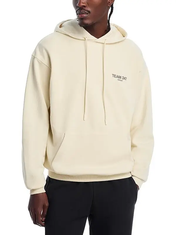 247 BY REPRESENT Name' Represent Team Oversized Pullover Hoodie - Cream