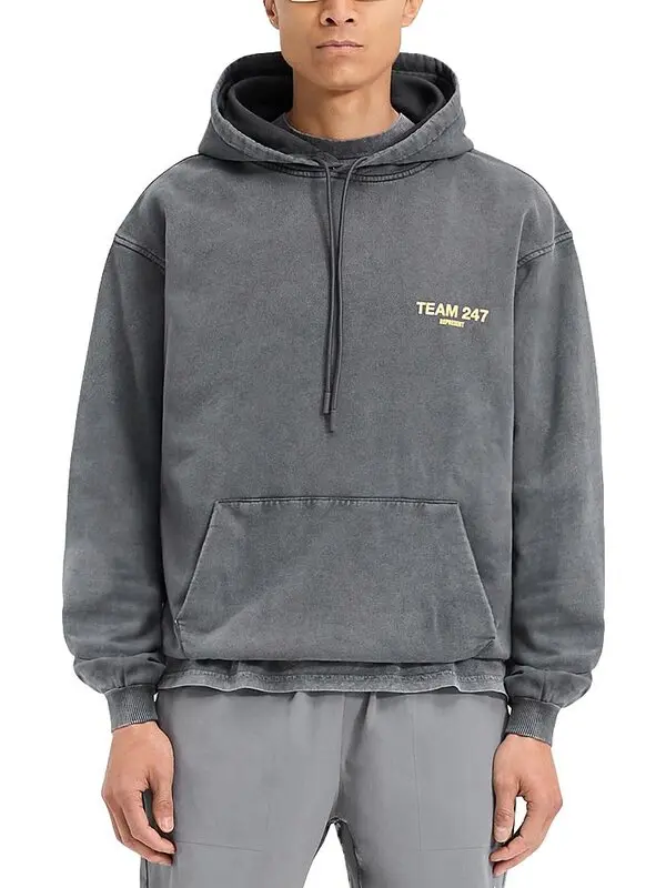 247 BY REPRESENT Name' Represent Team Oversized Pullover Hoodie - Pewter