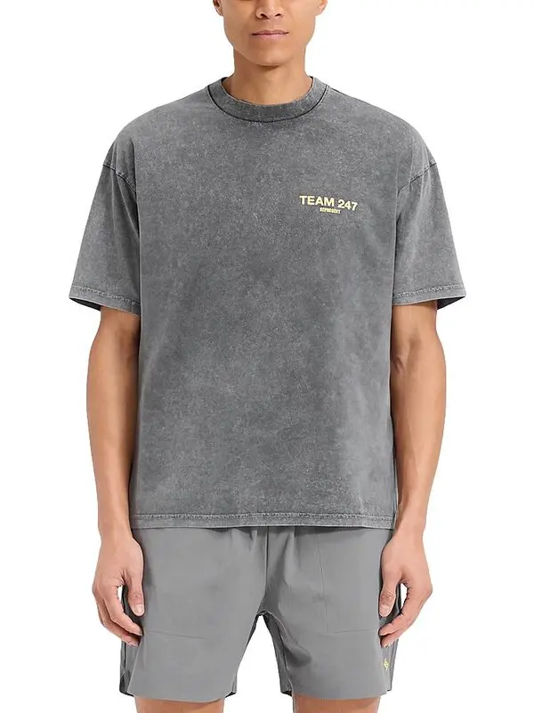 247 BY REPRESENT Represent Team Oversized Tee - Pewter