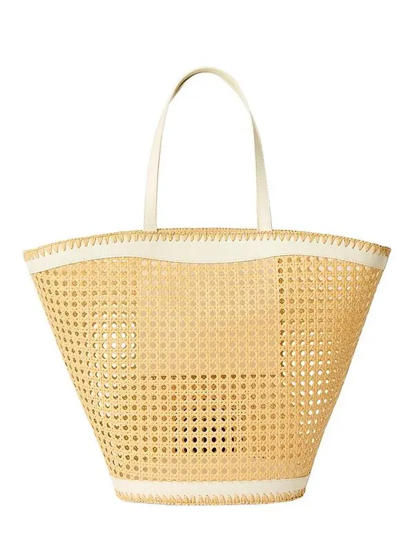 BTB LOS ANGELES Ellie Tote - Natural/white