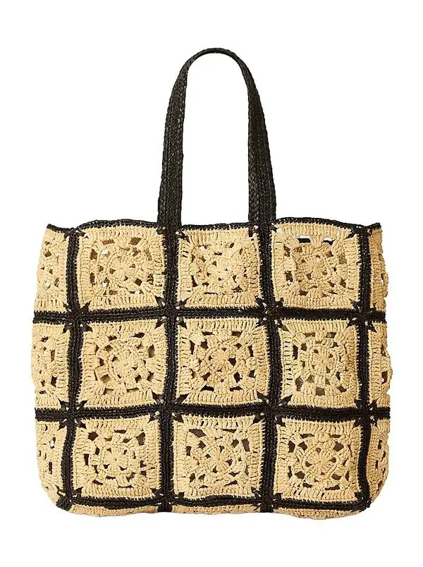 BTB LOS ANGELES Lulu Tote - Natural/black