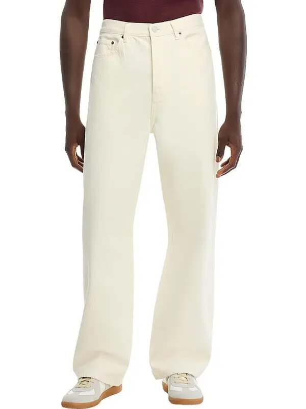 FRAME Baggy Fit Jeans - Off White Grind