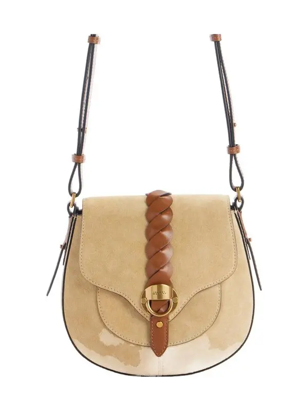 Isabel Marant Small Altay Suede Shoulder Bag - Beige
