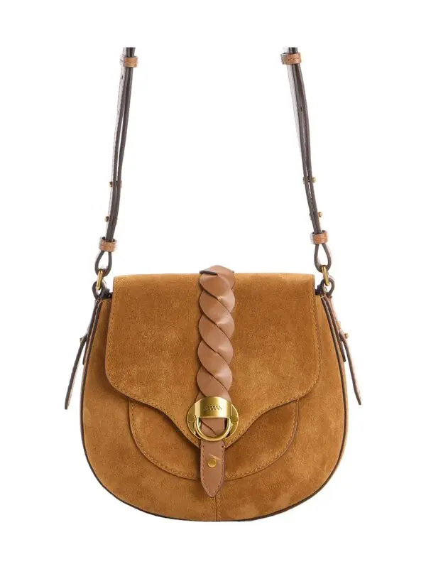 Isabel Marant Small Altay Suede Shoulder Bag - Cognac