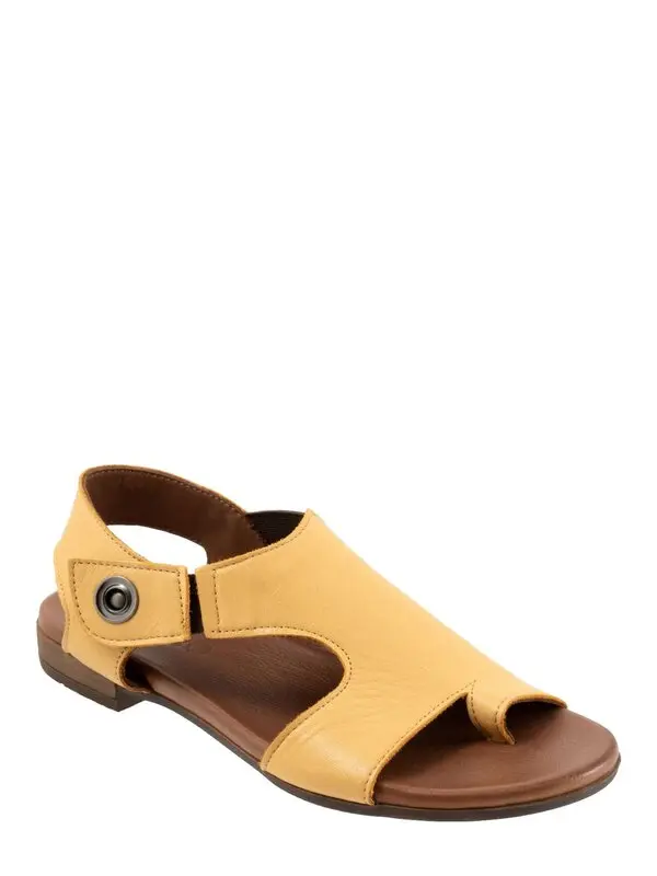 BUENO Tessie Slingback Sandal - Mustard