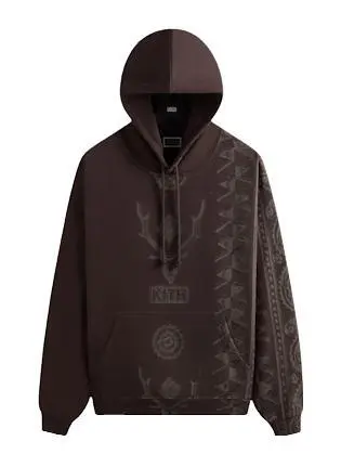 Kith X South2 West8 Columbia Paisley Nelson Hoodie - Kindling