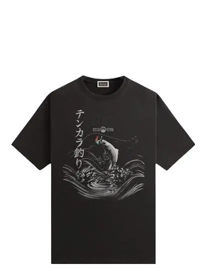 Kith X South2 West8 Columbia Tenkara Vintage Tee Shirt - Black