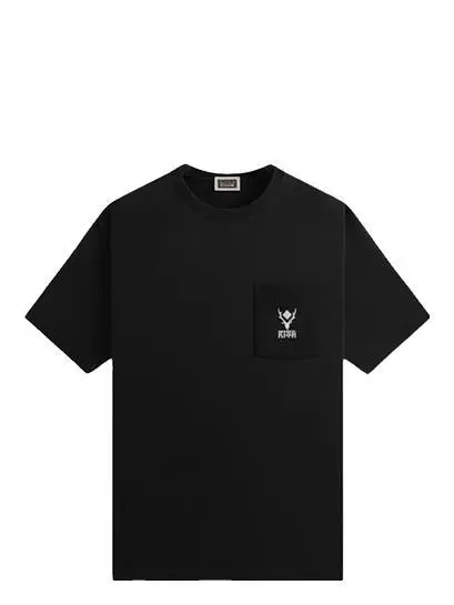Kith X South2 West8 Columbia City Pocket Tee Shirt - Black