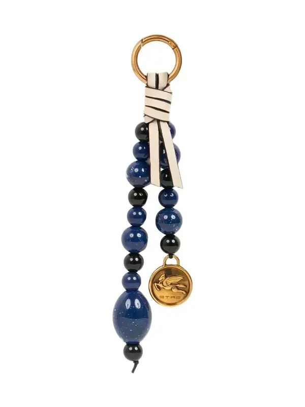 Etro Marble-embellished Charm - Blue