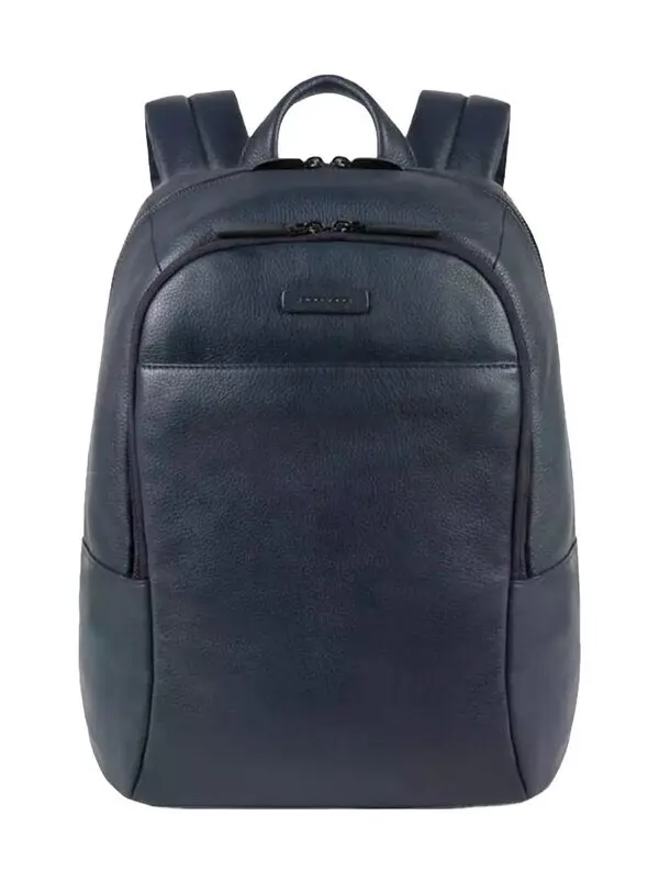 PIQUADRO Logo-plaque Backpack - Blue
