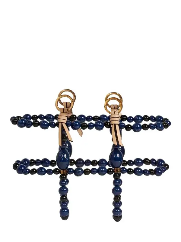 Etro Marble-embellished Cage Bag - Blue